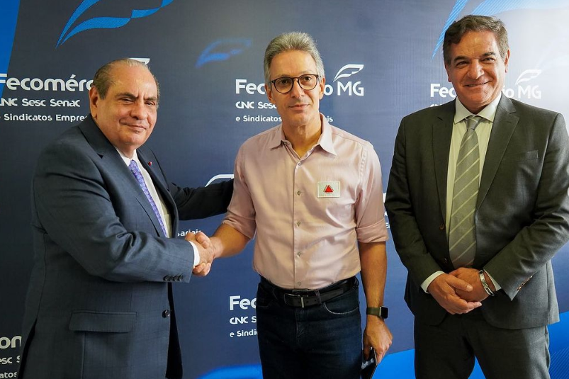 Presidente Tadros visita a Fecomércio-MG e se encontra com o governador ...