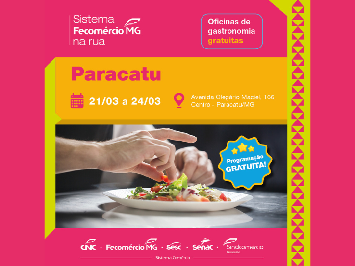 Sistema Fecomércio-MG na Rua movimenta Paracatu - Portal do Comércio